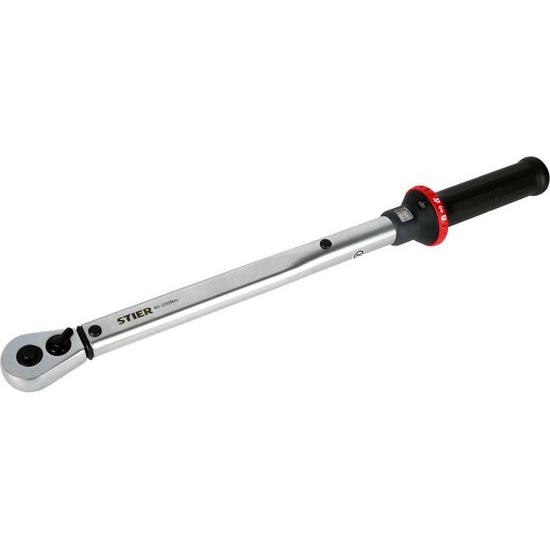 Stier – momentsleutel – met omschakelbare ratel – 1/2″ – 40-200 Nm ...