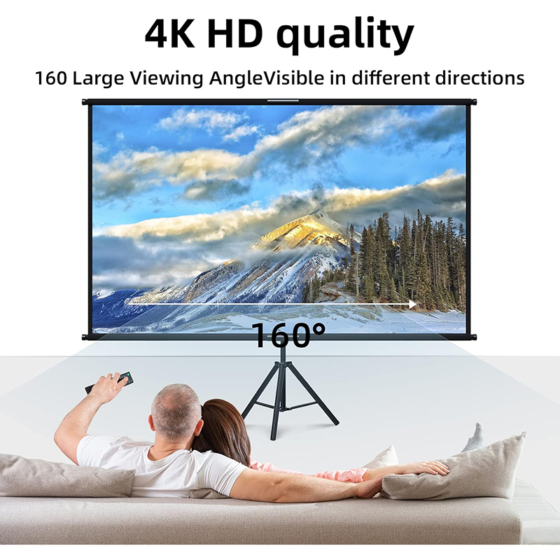 Lejiada – projectiescherm – beamer scherm – 84 inch – met standaard ...